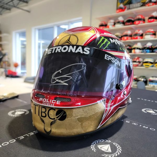 #IStandWithLewisHamilton – Racing Helmet Collector | Signed F1 Memorabilia