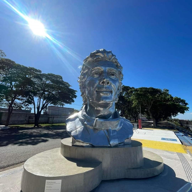 Helmets At The Ayrton Senna Museum in Sao Paulo, Brazil – Racing Helmet ...