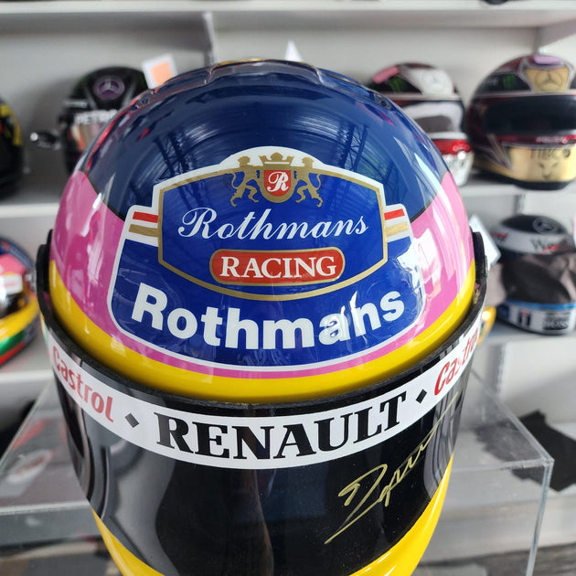 Jacques Villeneuve Signed Helmet. The Most Famous Helmet in Canadian F ...