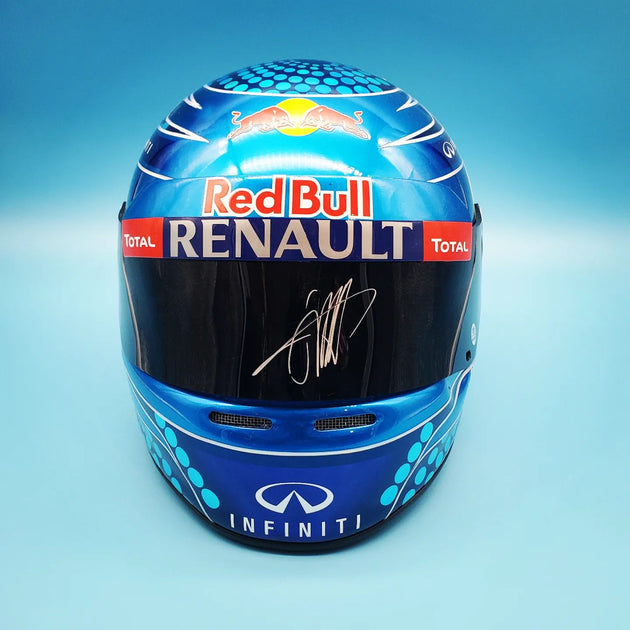 Sebastian Vettel Signed Helmet Visor 2013 Display Tribute – Racing ...