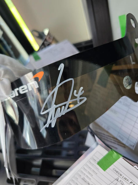 New Signed F1 Visors - PRESALES NOW OPEN – Racing Helmet Collector ...