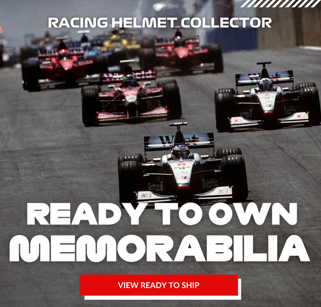 Ready to won Memorabilia – Racing Helmet Collector | Signed F1 Memorabilia