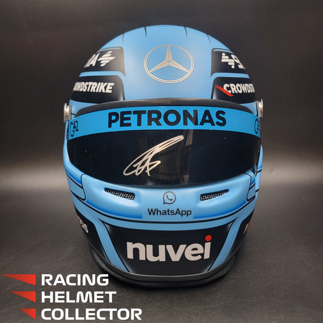 George Russell – Racing Helmet Collector | Signed F1 Memorabilia