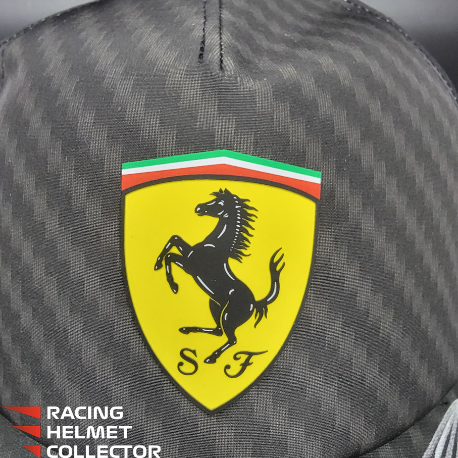 Charles Leclerc Signed Cap Ferrari Tribute AS-03269 – Racing Helmet ...
