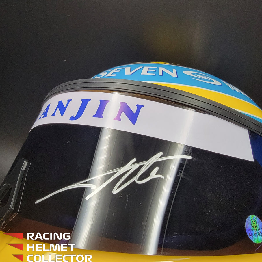 Fernando Alonso Signed Helmet 2006 Championship Year Autographed Displ ...