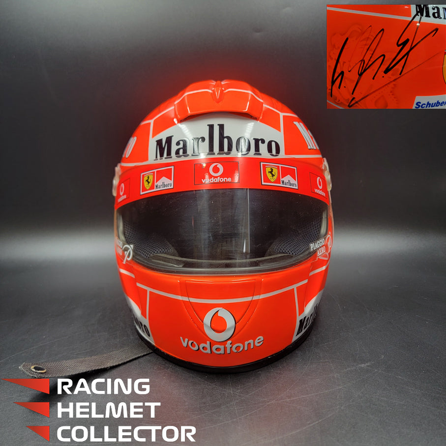 Michael Schumacher Direct Signed Helmet 2006 Ferrari SCHUBERTH Full Sc ...