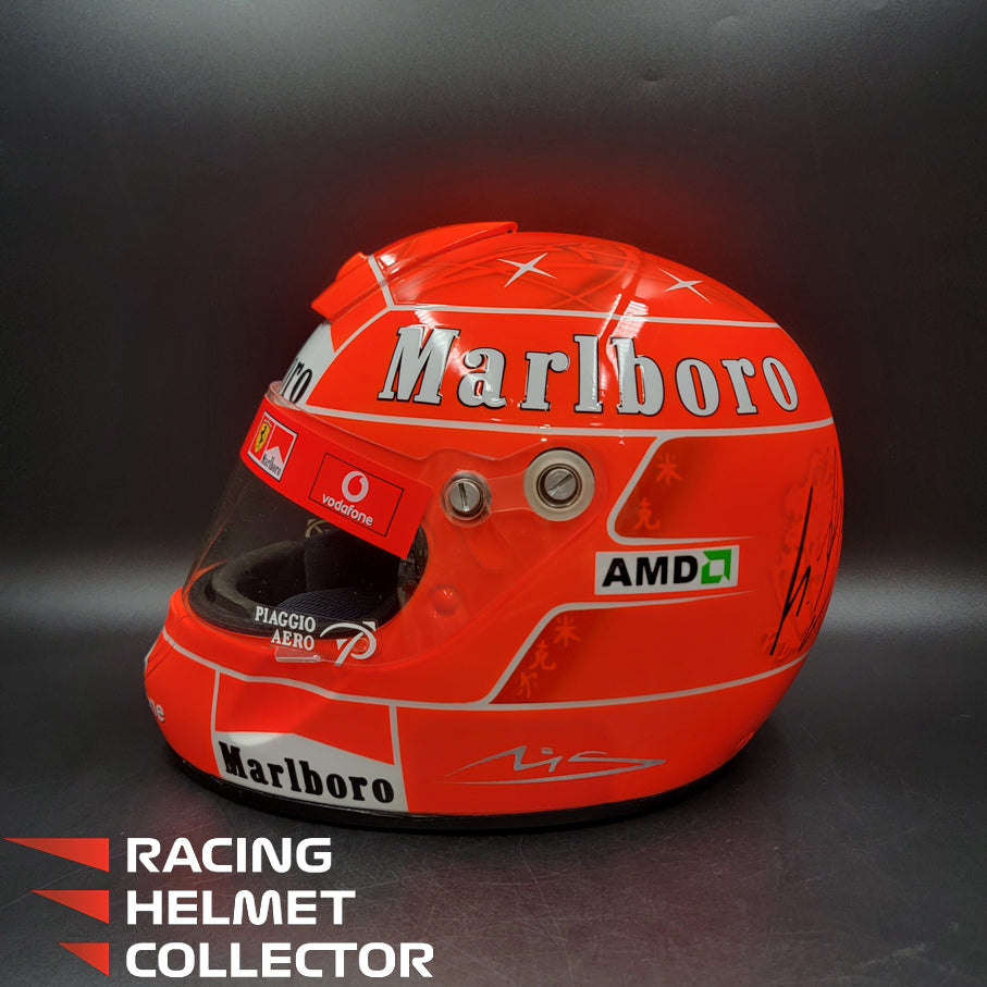 Michael Schumacher Direct Signed Helmet 2006 Ferrari SCHUBERTH Full Sc ...