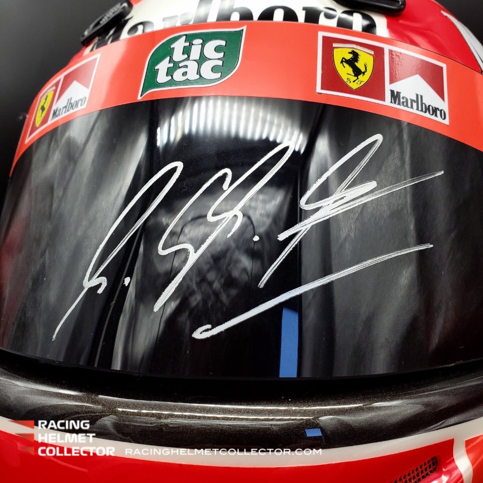 Michael Schumacher Signed Helmet Visor 2003 Official BELL Helmet Relea ...