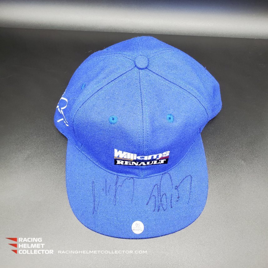 Ayrton Senna & Alain Prost Signed Cap Williams Renault AS-02714 - SOLD ...