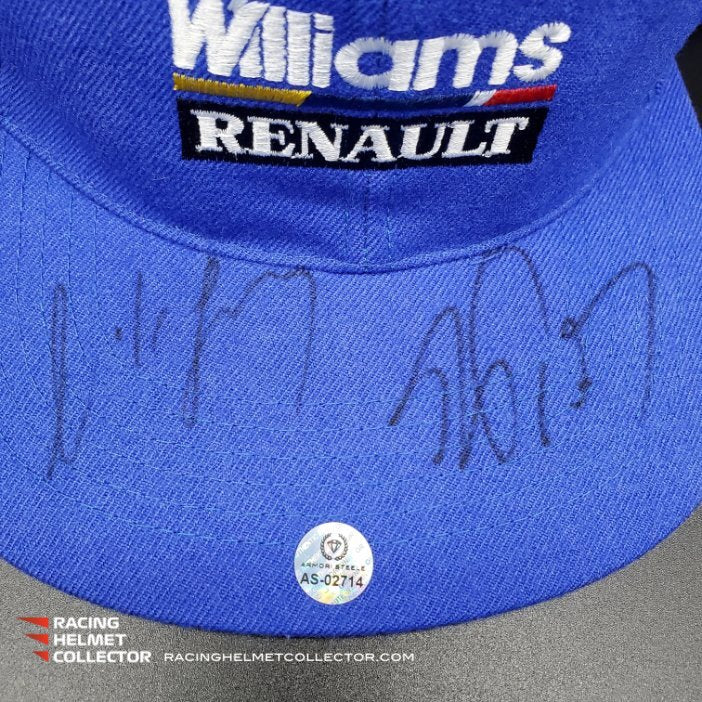 Ayrton Senna & Alain Prost Signed Cap Williams Renault AS-02714 - SOLD ...