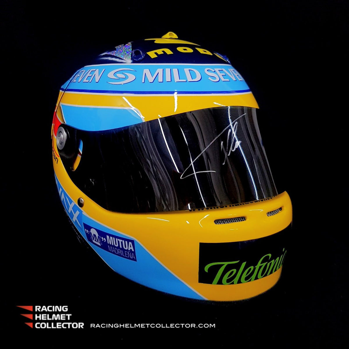 Fernando Alonso Signed Helmet 2006 Autographed Display F1 Helmet Full ...