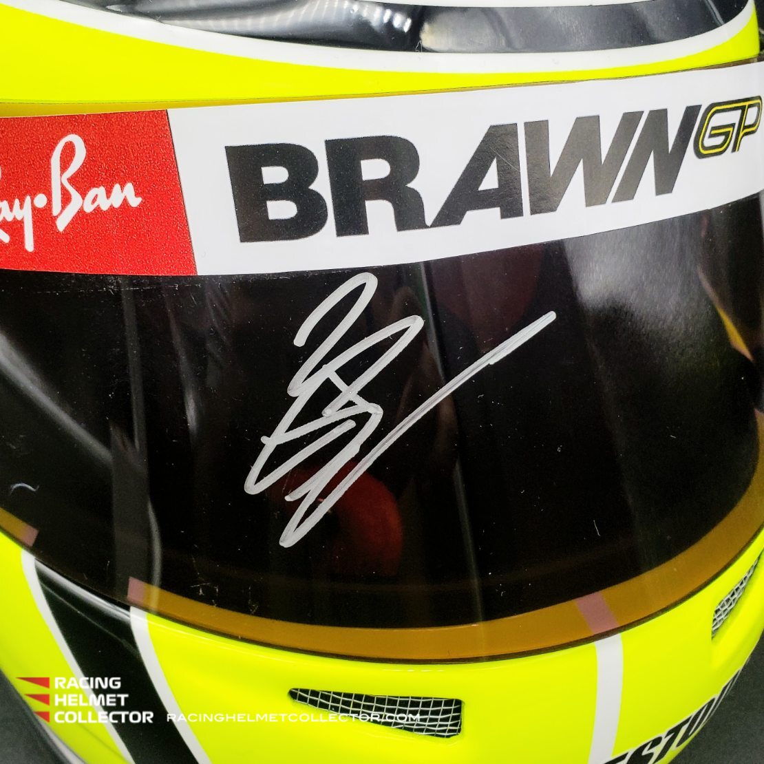 Jenson Button Signed Helmet Visor 2009 Autographed Display F1 Helmet F ...